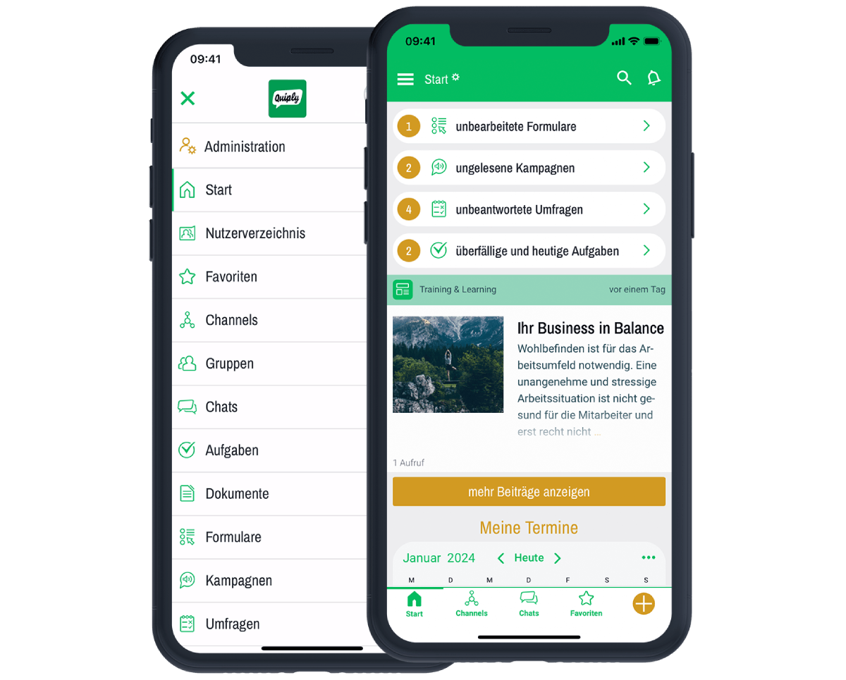 Employee app Quiply